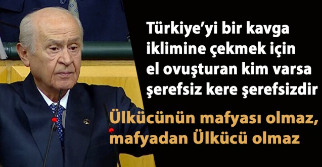Bahçeli: Ülkücünün mafyası olmaz, mafyadan Ülkücü olmaz - MHP - Kapsam ... Bahçeli: Ülkücünün mafyası olmaz, mafyadan Ülkücü olmaz - MHP - Kapsam ...