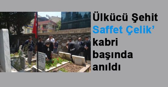 İzmir Ülkü Ocakları Ülkücü Şehit Saffet Çelik’i Andı - Yaşam - Kapsam Haber İzmir Ülkü Ocakları Ülkücü Şehit Saffet Çelik’i Andı - Yaşam - Kapsam Haber